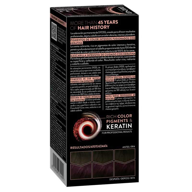 SYOSS Syoss Permanent Color - 3_3 - Dark Violet Philippines