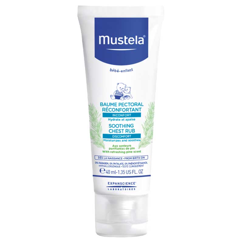 MUSTELA Soothing Chest Rub - 40ml Brazil