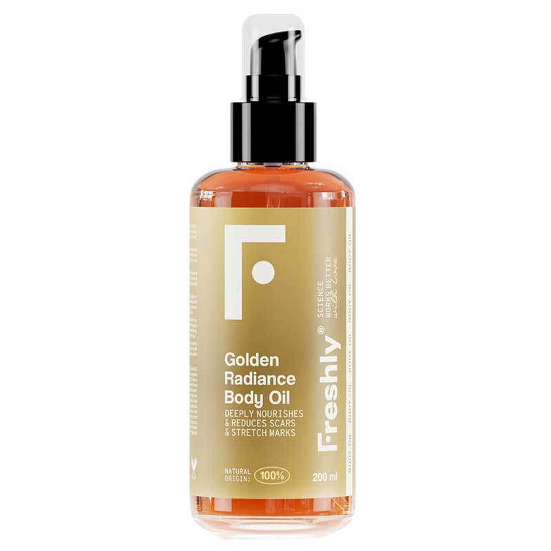 FRESHLY COSMETICS Golden Radiance Body Oil - 200ml Saudi Arabia