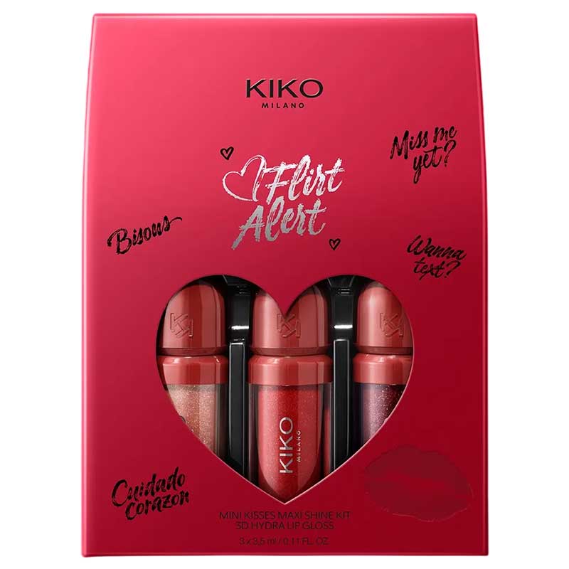 KIKO MILANO Flirt Alert Mini Kisses Maxi Shine Kit Germany