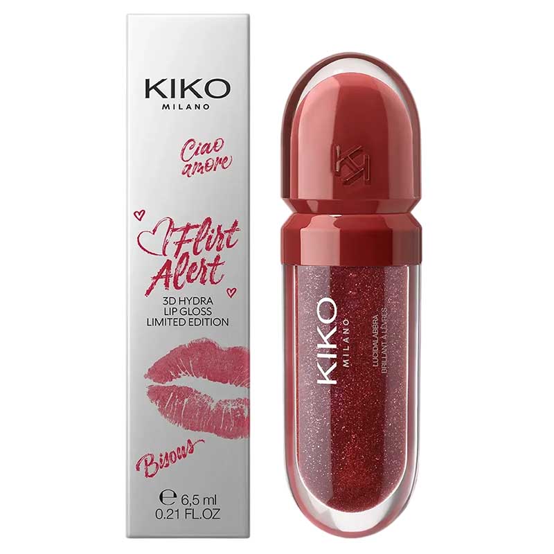 KIKO MILANO Flirt Alert 3D Hydra Lip Gloss - 03 Choco Flex Saudi Arabia
