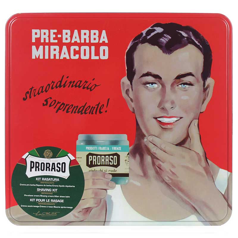 PRORASO Proraso Pre Shave Miracle Kit Brazil