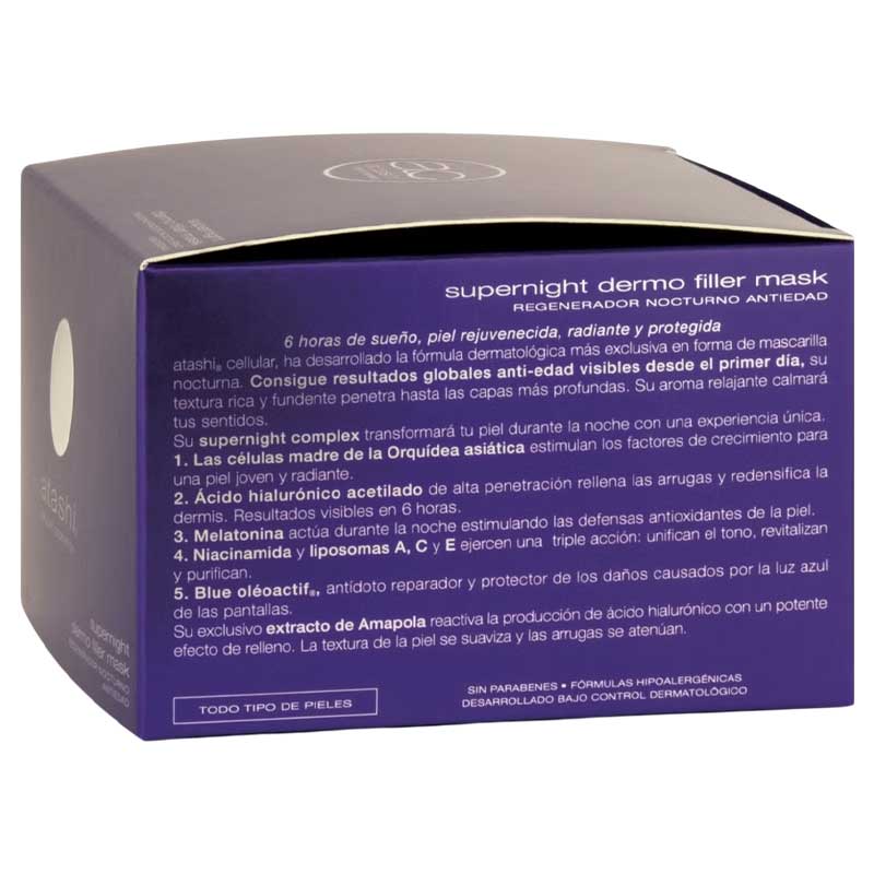 ATASHI Supernight Dermo Filler Mask USA