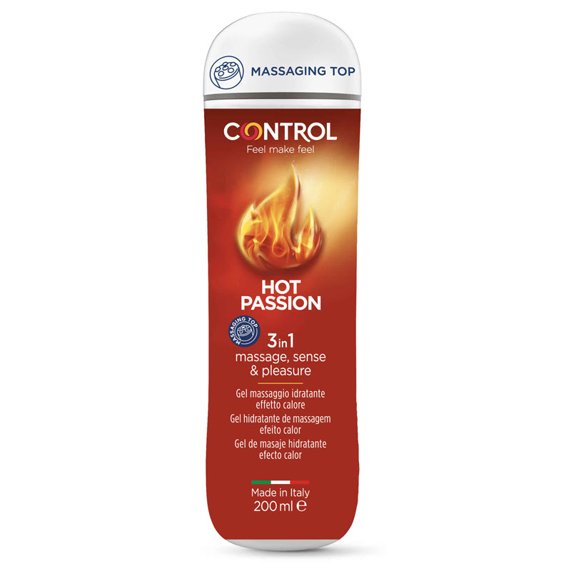 CONTROL Hot Passion 3In1 Massage, Sense&Pleasure 200ml Saudi Arabia