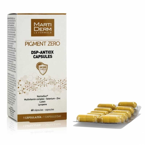 MARTIDERM Pigment Zero DSP-Antiox Capsules - 60un USA