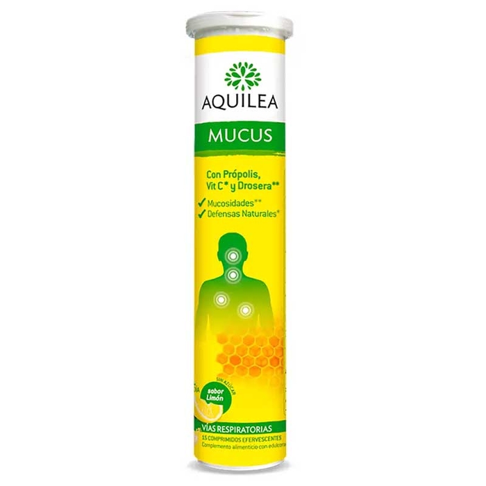 AQUILEA Effervescent Mucus Tablets - 15un USA
