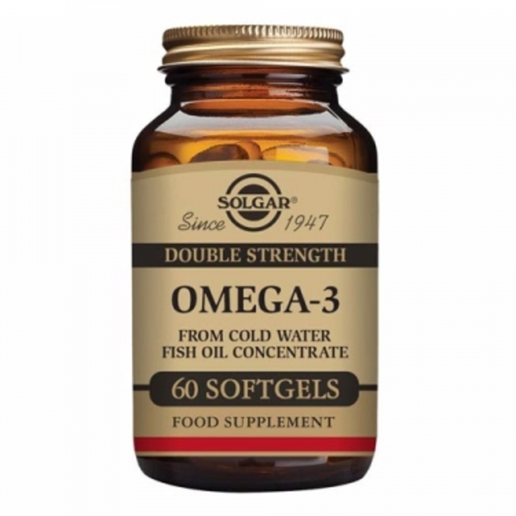 SOLGAR Double Strength Omega-3 - 60un Brazil