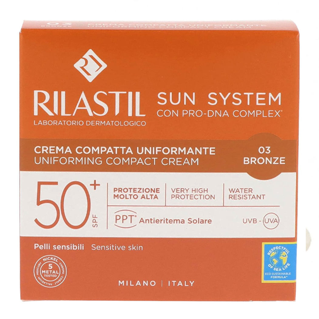 RILASTIL Sun System Compact Cream SPF50+ - Bronze - 10gr Australia