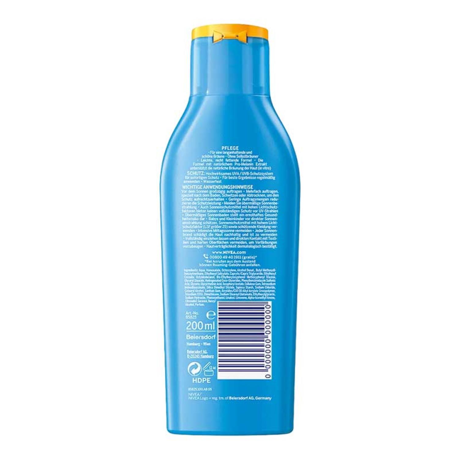 NIVEA Nivea Sun Protect & Bronze Lotion SPF30 - 200ml United Arab Emirates